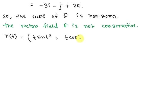 Solved Texts A Consider The Vector Field Fx Yesinyecosy