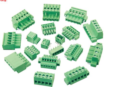 Terminal Blocks Pcb Plug In Terminal Blocks Pitch Pcb Board Use P P Pin Use Tin Plated