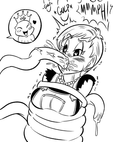 Rule 34 Deepthroat Dragon Ball Dragon Ball Super Drawing Earrings Female Female Focus