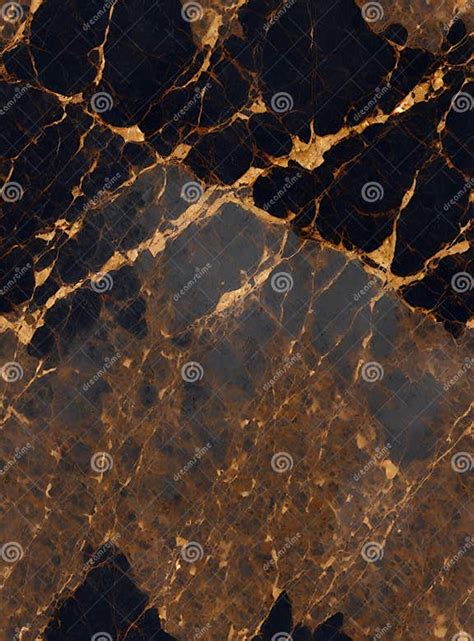 Seamless Elegant Gold Vein Marble Texture For Luxury Design Stock