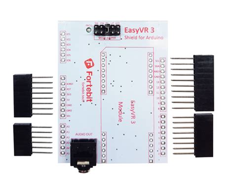 Easyvr 3 Plus Shield For Arduino Fortebit