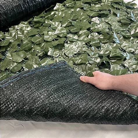 Best Artificial 3m X 1m English Ivy Leaf Screening Privacy Hedging Roll