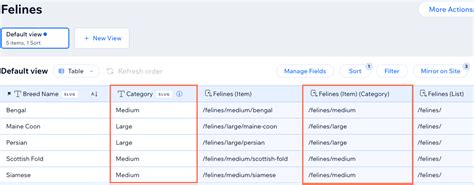 CMS Creating Dynamic Pages That List Items By Category Help Center Wix Com