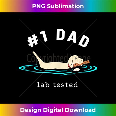 Mens Lab Dad Yellow Labrador Retriever 1 Dad Lab Tested Tan Inspire Uplift