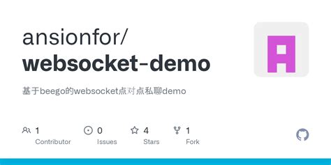 Github Ansionforwebsocket Demo 基于beego的websocket点对点私聊demo