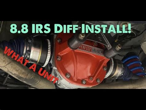 Gto 88 Irs Swap Part 3 Installing The Differential Youtube