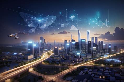 Premium Photo Futurealtering Business Data Analytics Smart City