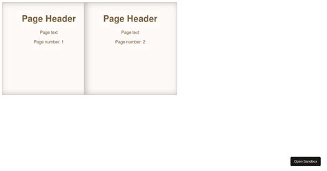 react pageflip examples codesandbox