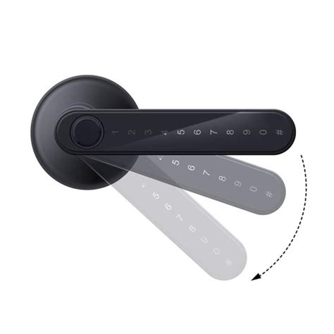 Smart Bluetooth Door Lock App Controlled With Fingerprint Scanner Gadget Tt