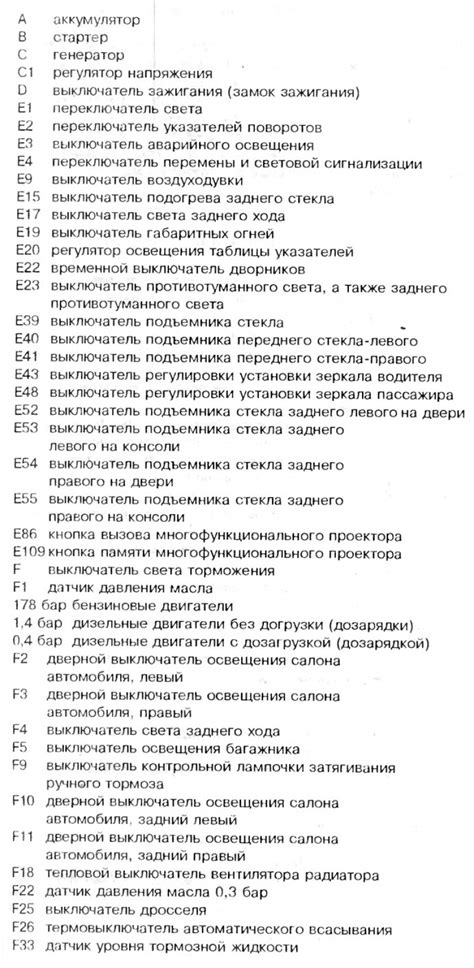 Принципиальные электрические схемы автомобилей Фольксваген Гольф 2 Mk2 2 поколение 1984 1993