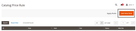 how to create magento 2 catalog price rules