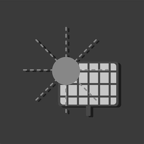 벡터 플랫 아이콘 디자인 컬렉션 태양 에너지 Ai Eps Uidownload