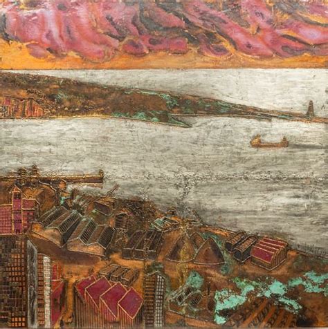 Narendra Patel India American B 1929 Copper With Silicon Bronze