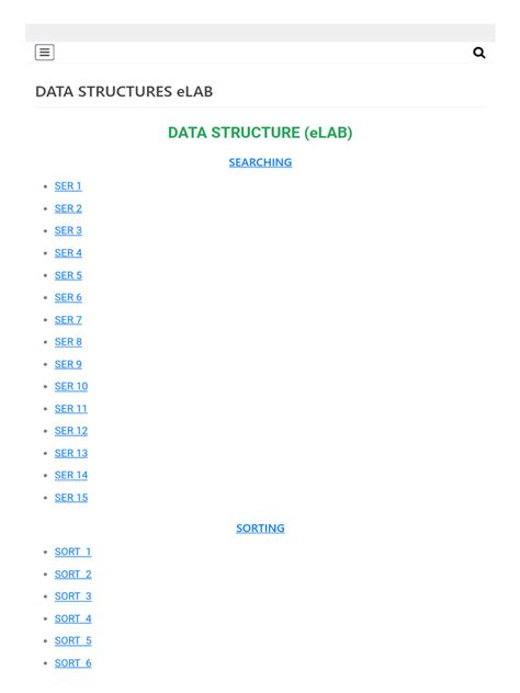 Data Structures Elab Srmnotesadda Pdf