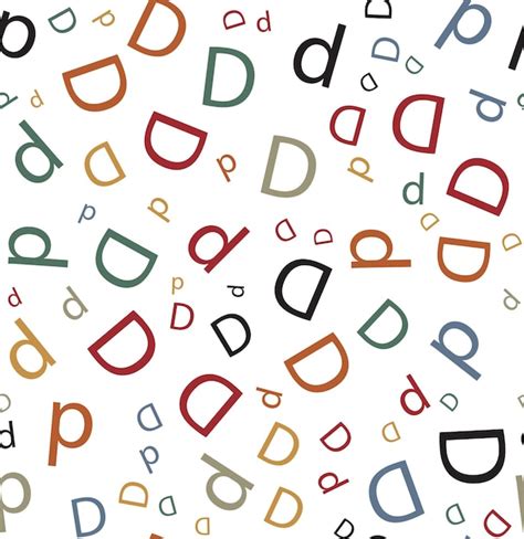 Premium Vector Seamless Vector Pattern In Letters Random Letters