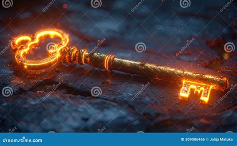 a symbolic image of a golden key unlocking financial success