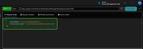 Intune Mass Export With The Graph Report Api Ai And Modern Device
