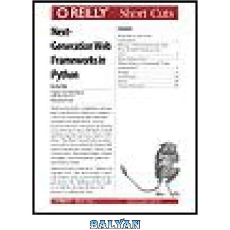 خرید و قیمت دانلود کتاب Next Generation Web Frameworks In Python ترب