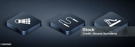 아이소메트릭 배드민턴 셔틀콕 아이 슬라이드 및 줄넘기 아이콘을 설정합니다 벡터 3차원 형태에 대한 스톡 벡터 아트 및 기타 이미지 3차원 형태 건강한 생활방식 공