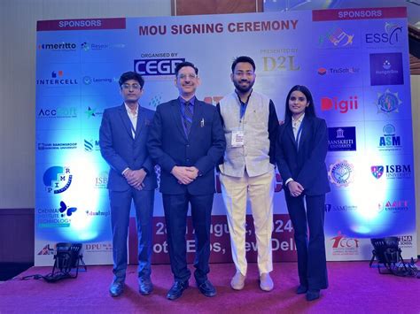 Glbimr Teamwork Mousigningceremony Leadership Innovation Glbajaj