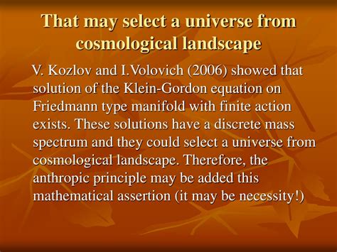 Ppt Exploring The Multiverse Cosmological Paradigm Powerpoint