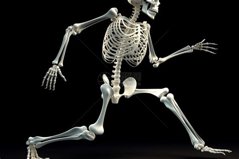 人体骨骼系统的3d模型图片素材 正版创意图片600071787 摄图网