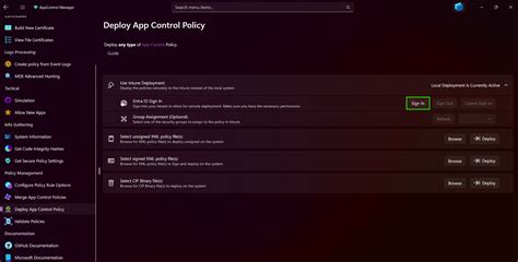 how to upload app control policies to intune using appcontrol manager
