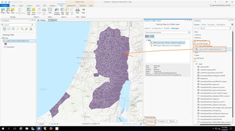 Sharing A Feature Class From Gdb As Web Layer To P Esri Community