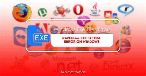 Ravcpl64exe System Error On Windows Solved Microsoft Watch