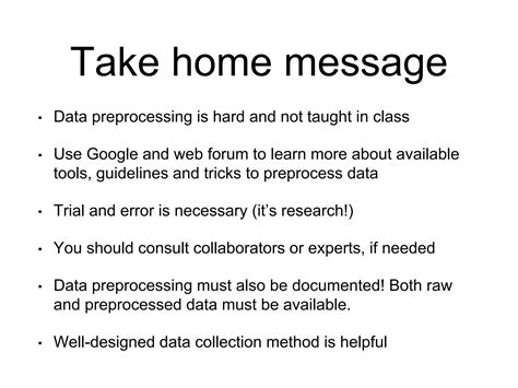 Data Preprocessing Pptx Data Preprocessing Pptx