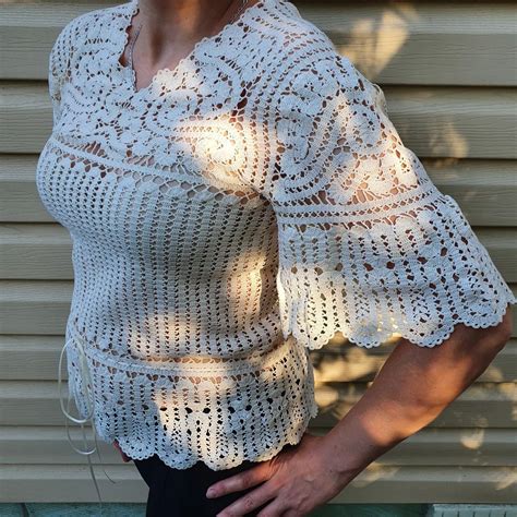 Блуза ручної роботи з натурального італійського шовку 10 000 грн Сорочки та блузки вишиванки