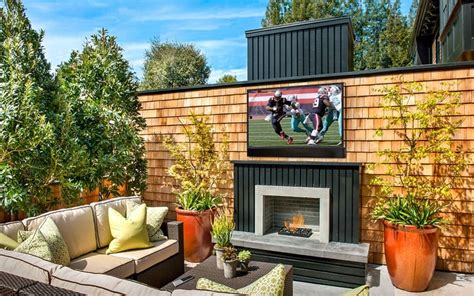 Outdoor Tv Ideas 10 Setups For A More Entertaining Backyard