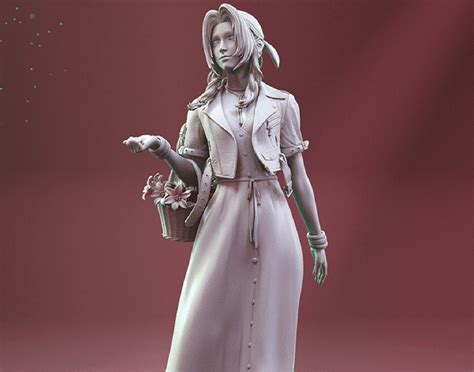 Aerith 3d Model By Annwilde88