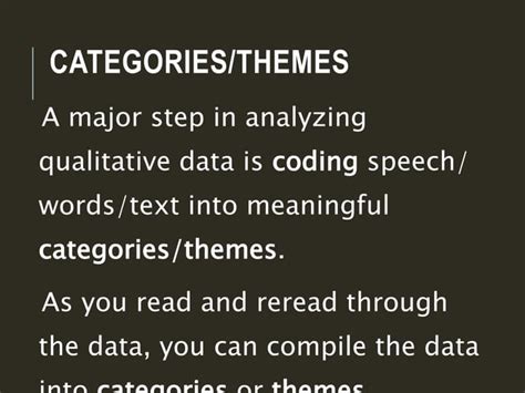 Qualitative Data Analysisppt Educational Assessment Education