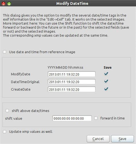 pyexiftoolgui a cross platform python pyside gui for exiftool