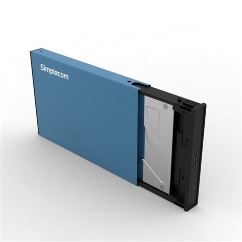 Simplecom SE218 Aluminium Tool Free 2 5 SATA HDD SSD To USB 3 0 Hard Drive Enclosure