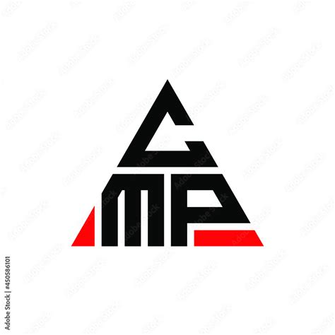 Cmp Triangle Letter Logo Design With Triangle Shape Cmp Triangle Logo Design Monogram Cmp
