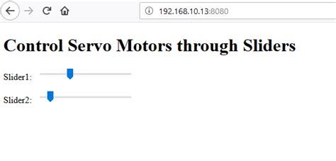 Learn To Control Servo Motors Using Sliders Through Arduino And Wekinator Arduino Maker Pro
