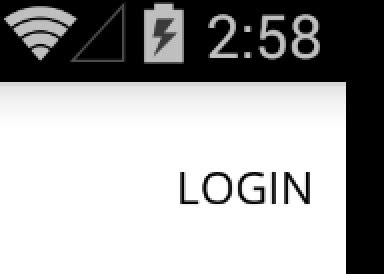 Android Change Toolbar Menu Item Color Non Hidden Action Stack Overflow