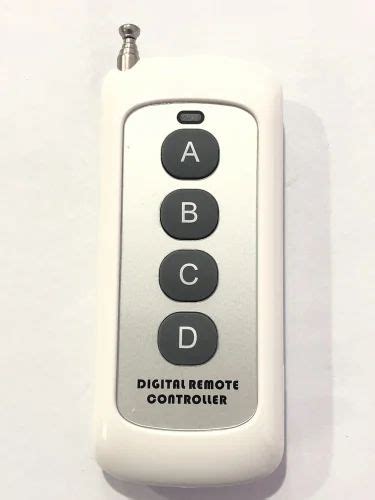 433mhz 4 letter button rf remote control for 4ch rf switches ev1527