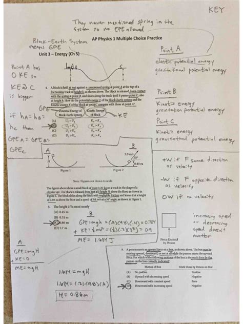 Ap 1 U3 Mc Practice Key Pdf