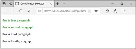 Combinators Selectors In Hindi Css Combinators In Hindi