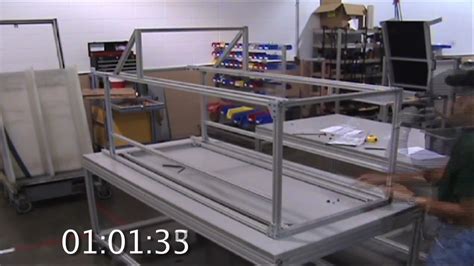 8020 8020 Specialist Assembles Frame Youtube