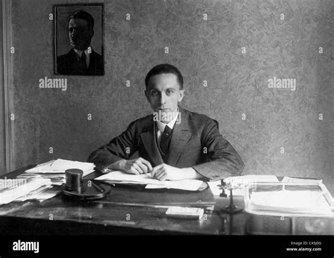 Joseph Goebbels 1926 Stockfotografie Alamy