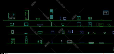 Cad电器设备常用图块 易图网