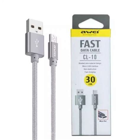 AWEI CL 10 30CM MICRO FAST DATA CABLE Daraz Com Bd