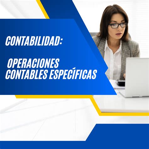Contabilidad Operaciones Contables Específicas Formación Empresa Escuela