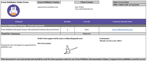 [use Case 2] Sales Approve And Sign An Order Form Documentation