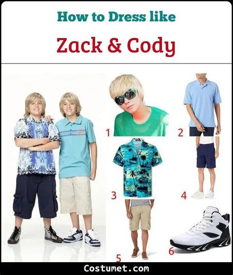 The Suite Life Of Zack And Codys Costume For Halloween