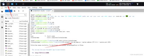 轻松玩转书生·浦语大模型internlm demo 配置验证过程 ssh cng l 7860 127 0 0 1 6006 root